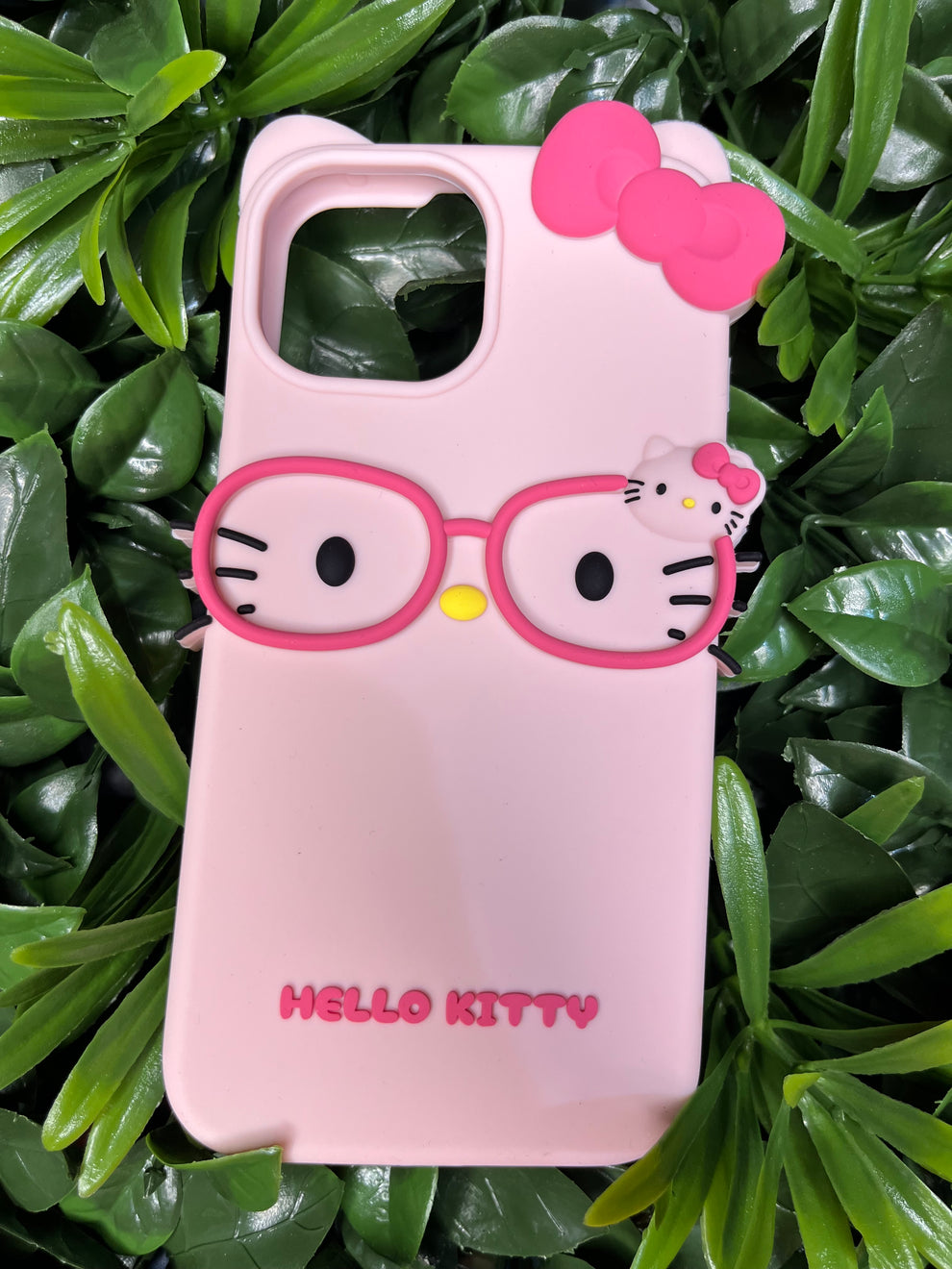 Hello Kitty With Glasses Phone Case – CYBER SHOP